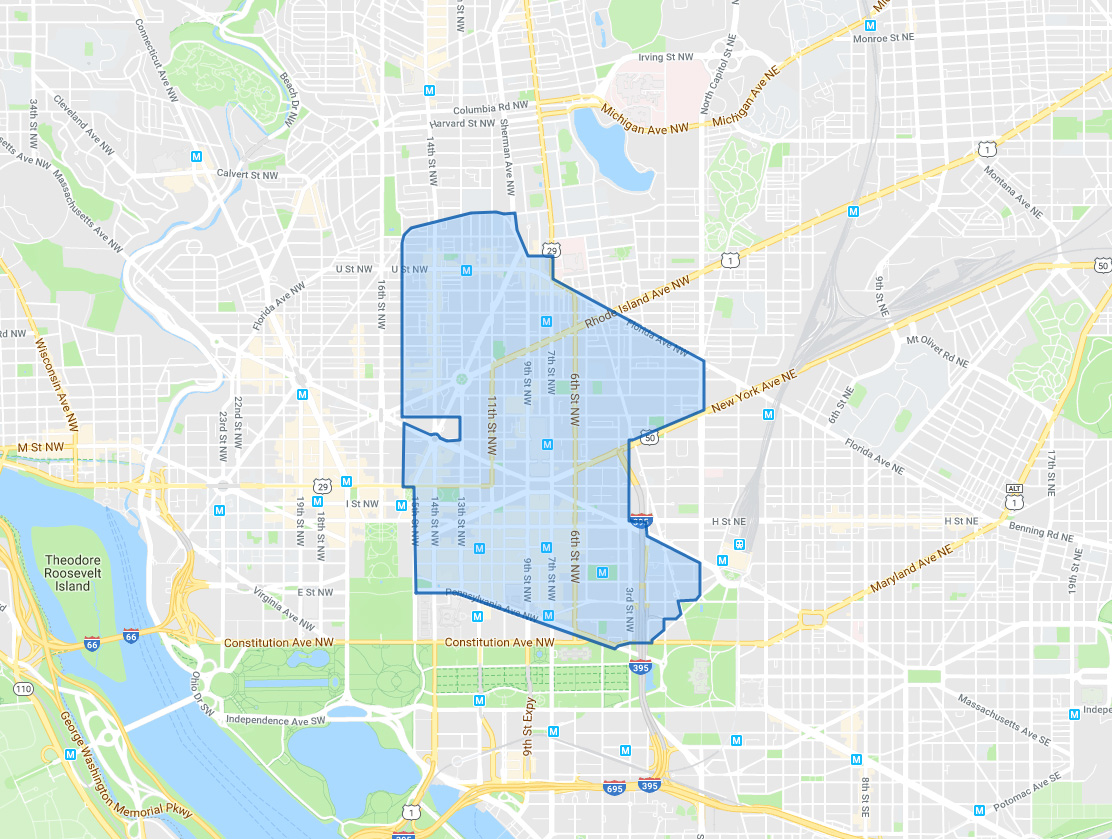 SW Ecodistrict Map