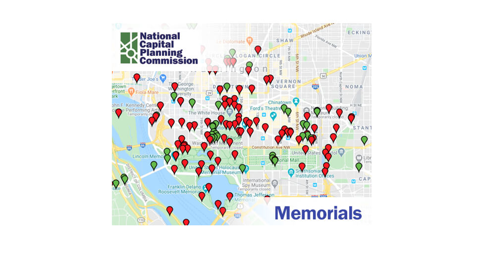 Map Of Dc Monumentuseumonuments - Infoupdate.org
