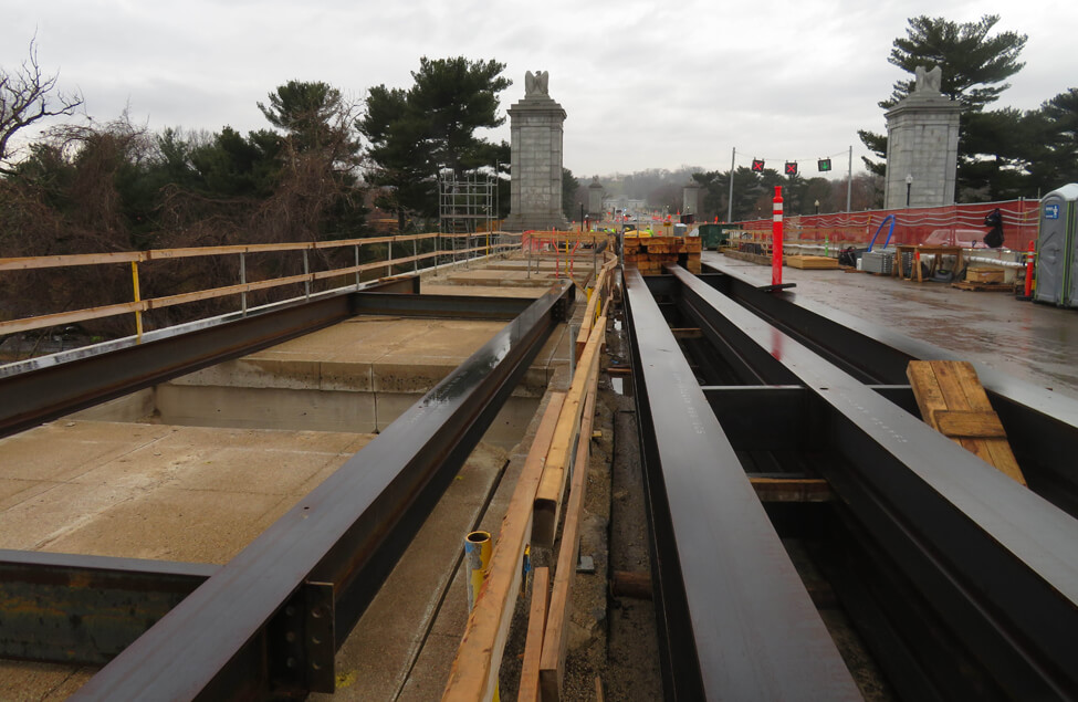 News Story: Construction Watch: Arlington Memorial Bridge Rehabilitation