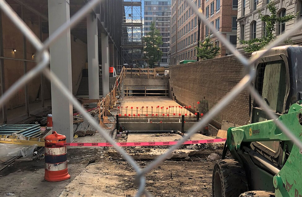 News Story: Construction Watch: MLK Library